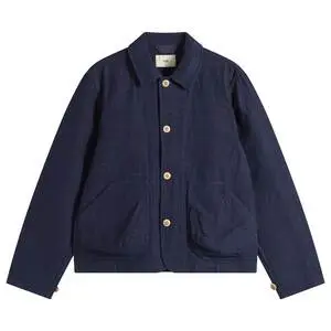 Folk Prism Jacket - Indigo Texture