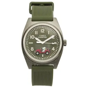 Timex® X Peanuts Expedition Capstone Road Trip Watch - Green