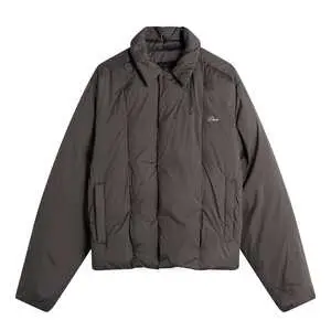 DIME Pleated Puffer Jacket - Charcoal