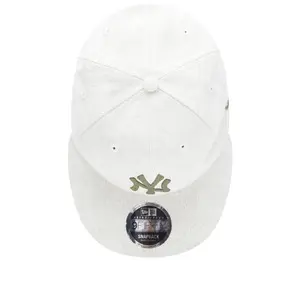 New Era Ny Yankees Seersucker 9fifty Adjustable Cap - Stone