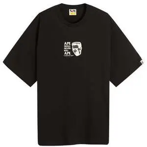 A BATHING APE Frankenstein T-shirt - Black