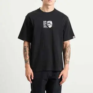 A BATHING APE Frankenstein T-shirt - Black