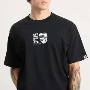 A BATHING APE Frankenstein T-shirt - Black