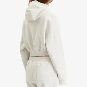 ENTIRE STUDIOS Cropped Full Zip Hoodie