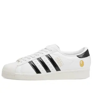 Adidas X Bape Superstar Vintage Sneakers