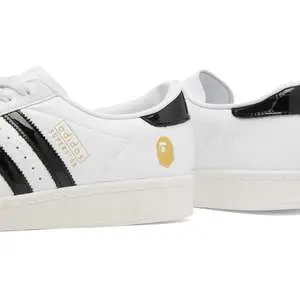Adidas X Bape Superstar Vintage Sneakers