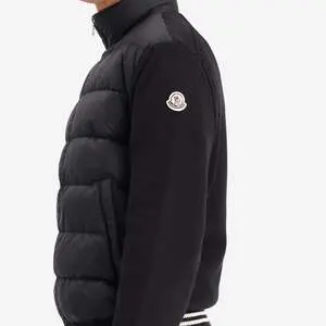 Moncler Hybrid Zip Through Jacket