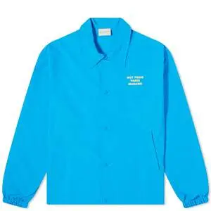 Drole De Monsieur Not From Paris Madame Coach Jacket - Blue