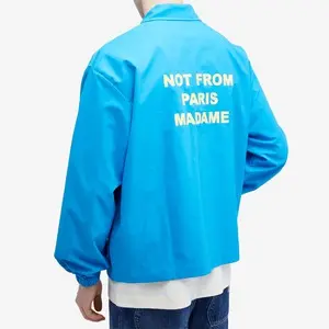Drole De Monsieur Not From Paris Madame Coach Jacket