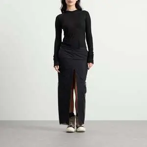 Rick Owens Long Sleeve Hooded Top