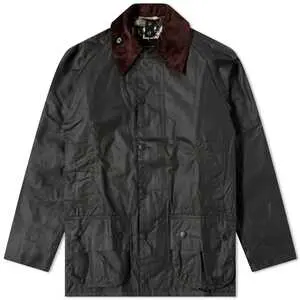 Barbour Beaufort Wax Jacket - Sage
