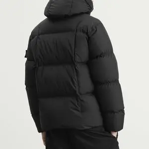 Stone Island Seam Faded Light Nylon Tela Down Jacket