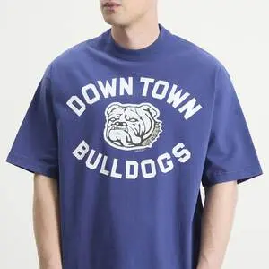 UNLIKELY DRY GOODS Bulldogs" Graphic T-shirt