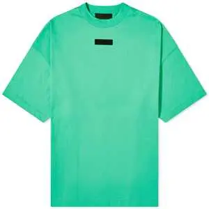 Fear Of God Spring Tab Crew Neck T-shirt - Mint Leaf