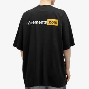 Vetements Xxx Logo T-shirt