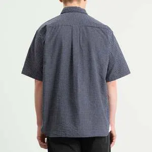 Norse Projects Espevik Oversized Check Shorts Sleeve Shirt