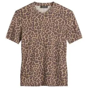 ANINE BING Sylvie T-shirt - Leopard