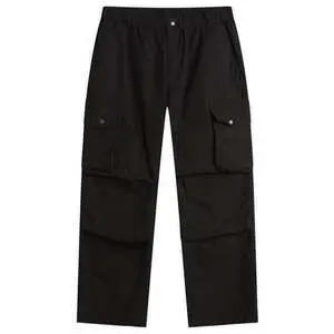 SNOW PEAK Light Dobby Cloth Trousers - Black