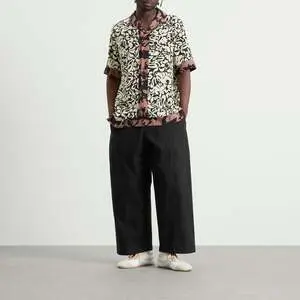 Dries Van Noten Squiggle Border Print Shirt