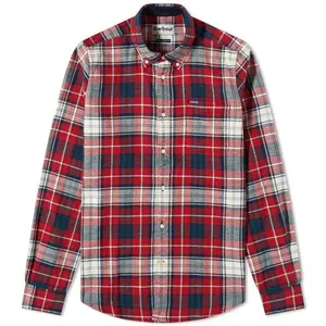 Barbour Atholl Tailored Shirt - Rich Red