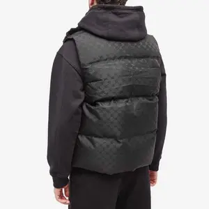 DAILY PAPER Pondo Monogram Down Vest Jacket