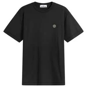 Stone Island Patch Logo T-shirt - Black