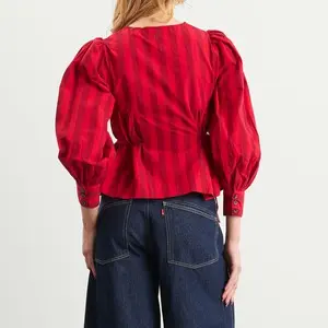 DAMSON MADDER Charlize Stripe Blouse