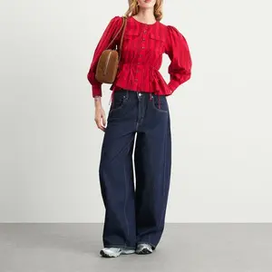 DAMSON MADDER Charlize Stripe Blouse