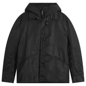 Junya Watanabe X C.p. Company Nylon Twill Goggle Jacket - Black