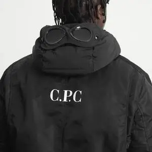 Junya Watanabe X C.p. Company Nylon Twill Goggle Jacket