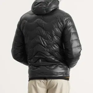 PURPLE MOUNTAIN OBSERVATORY Waves Hooded Puffa Jacket