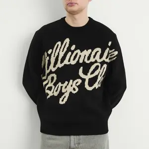 BILLIONAIRE BOYS CLUB Script Knitted Sweater