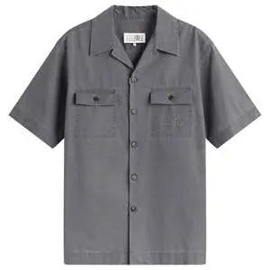 MAISON MARGIELA Cotton Utility Shirt - Anthracite