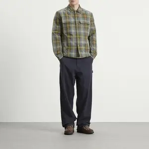 Moncler Eco Nylon Check Shirt Jacket