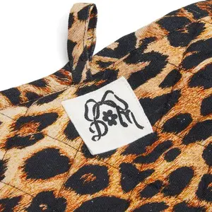 DAMSON MADDER Leopard Double Oven Mitt