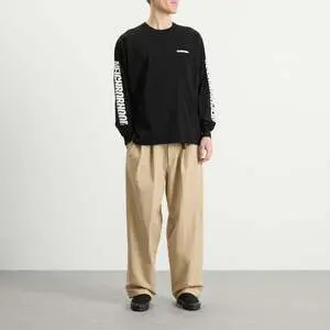 NEIGHBORHOOD Ls-1 Distorted Logo Long Sleeve T-shirt