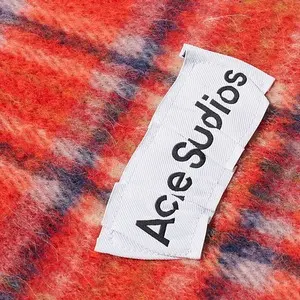 Acne Studios Veny Tartan Scarf