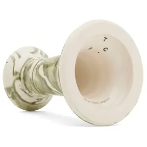 THE CONRAN SHOP Wardour Stubby Candlestick - Green