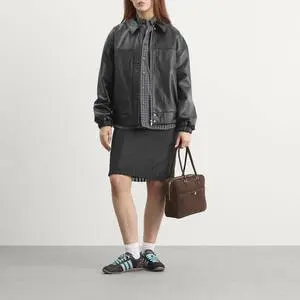 DUNST Suede Shoulder Bag
