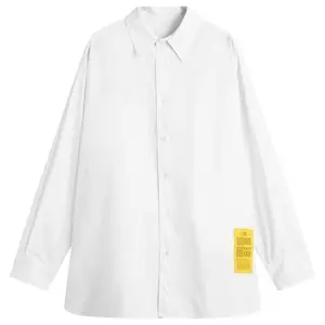 MAISON MARGIELA Oversized Long Sleeve Shirt - White