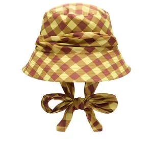 DAMSON MADDER Sunhat With Tie | 100% Cotton | End Clothing - Multicolor