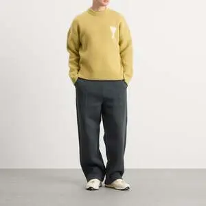 AMI Paris Brushed Fleece Big Adc Jogger