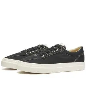 S.W.C STEPNEY WORKERS CLUB Dellow Canvas Sneakers - Black