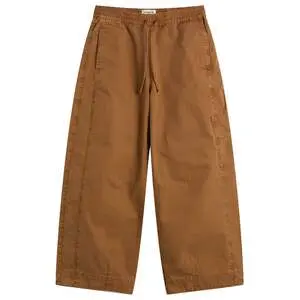 DAMSON MADDER Felix Twill Trousers - Camel