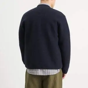 Universal Works Wool Fleece Zip Bomber Jacket