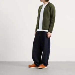Universal Works Wool Fleece Zip Bomber Presented Jacket