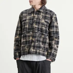 Universal Works Patch Check Fleece Rams Jacket