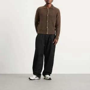 PERCIVAL Archive Soft Knitted Collared Cardigan