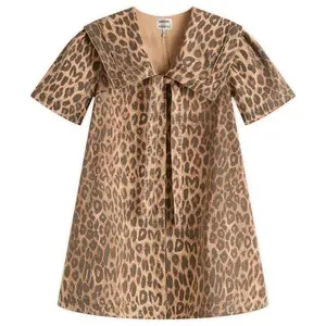 DAMSON MADDER Goldie Mini Dress - Leopard
