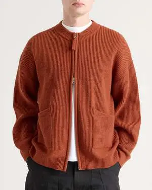 FRIZMWORKS Wool Deck Zipup Cardigan